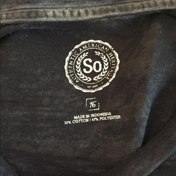 SO | Tops | Long Sleeve Shirt Kids 6 | Poshmark